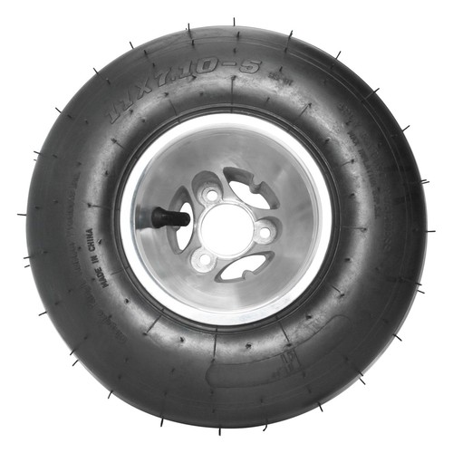Set of 2 Go-Kart & Kart-Racer Slick Wheels Tires 11x7.10-5 11x7.10x5 5 ...