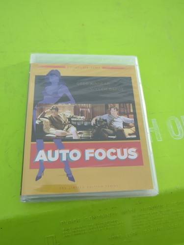AUTO FOCUS Blu-Ray TWILIGHT TIME LIMITED EDITION GREG KINNEAR, WILLEM ...