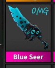 Roblox Murder Mystery 2 MM2 Blue Seer Godly Knifes and Guns | eBay