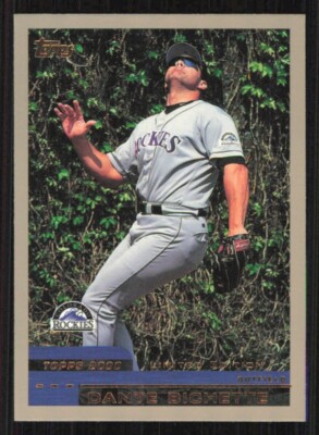 2000 Topps Limited Edition DANTE BICHETTE card COLORADO ROCKIES #53 | eBay