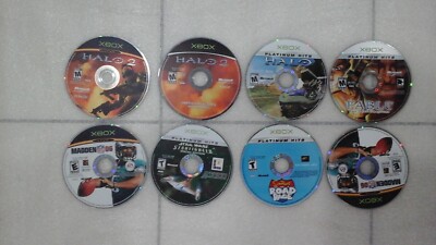 LOT OF 8 CDS GAMES FOR ORIGINAL XBOX | eBay