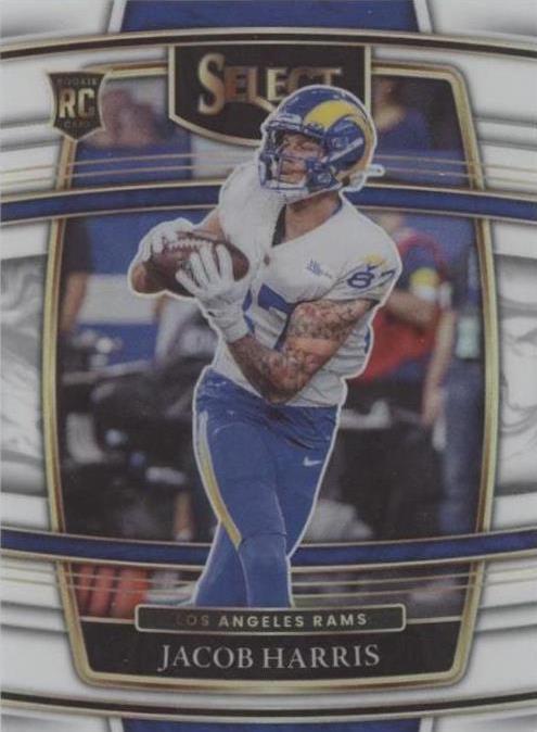 2021 Panini Select - Concourse Jacob Harris #80 White Prizm /35 (RC ...
