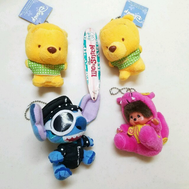 Mascot Plush Monchitch Pooh Stitch UFO Catcher | eBay