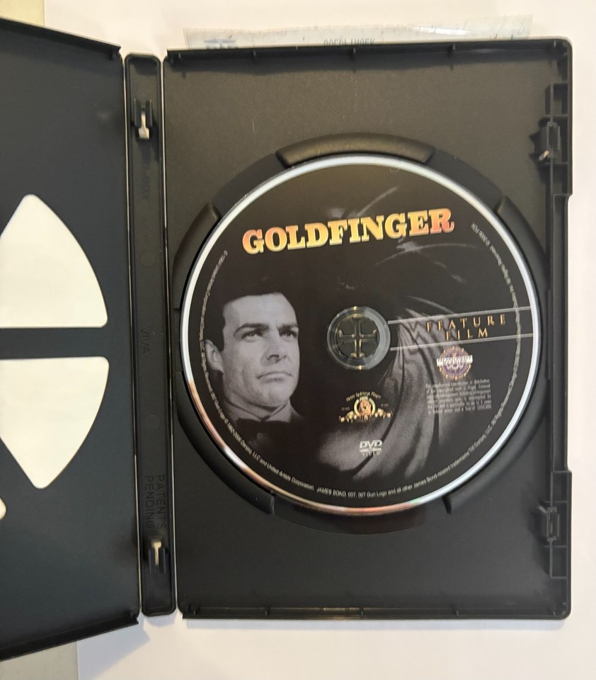 Goldfinger on DVD (1964) 2015 Re-printing James Bond Movie : Used, Very ...