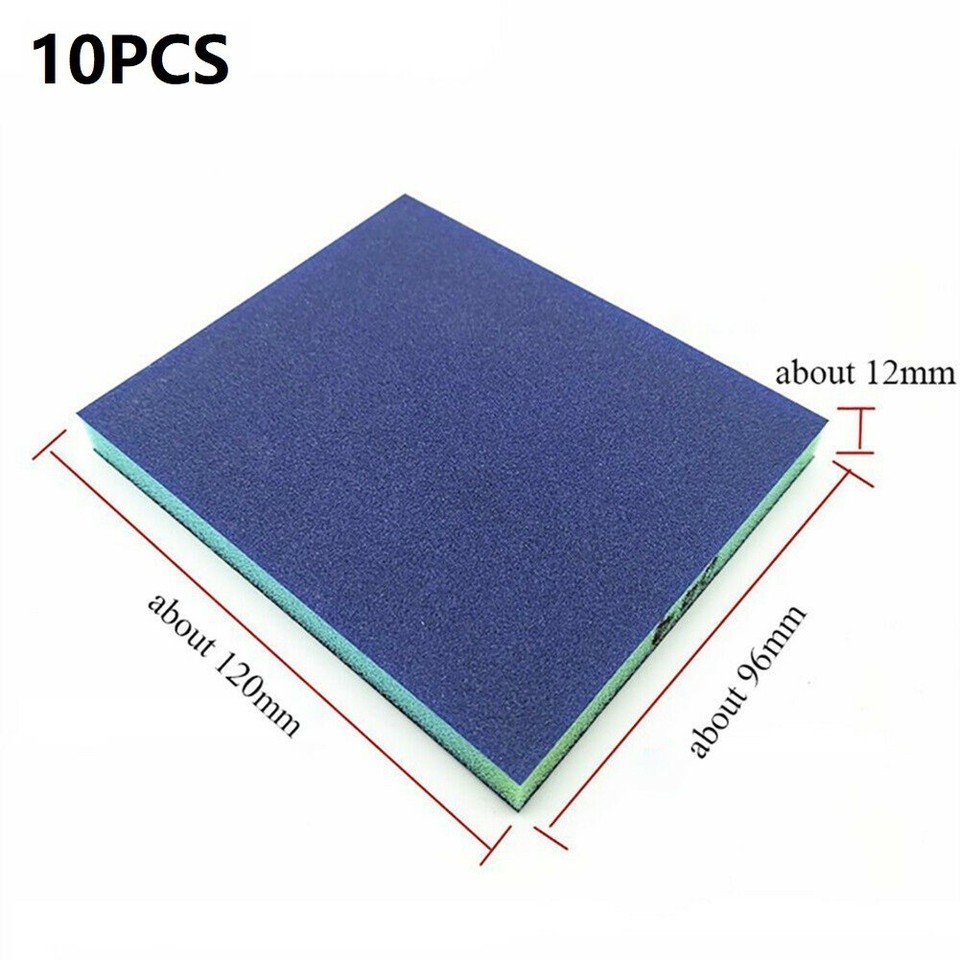 Versatile Sanding Sponge Pad for Precise Polishing and Smoothing 10pcs ...