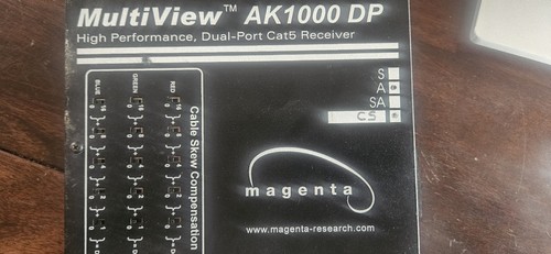 MAGENTA MULTIVIEW AK1000 DP Pre-Owned UTP RECEIVER | eBay