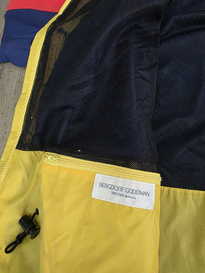 Vintage 90s Polo Ralph Lauren Hi Tech Colorblock Windbreaker Parka ...