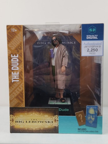The Dude The Big Lebowski Figure 6 Inch Movie Maniacs New Limited 1 Of ...