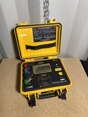 AEMC Ground Resistance Tester Model 4620 0-2000Ω Auto-ranging | eBay