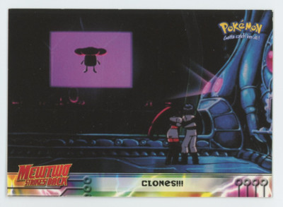 Clones!!! 29 Mewtwo Strikes Back TOPPS Pokemon the First Movie Card ...