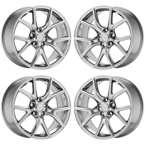 20" Jeep Grand Cherokee SRT PVD Chrome wheels rims Factory OEM 9173 ...