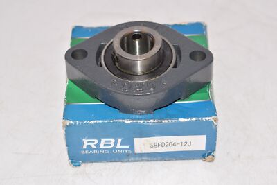 NEW RBL SBFD204-12J 2-Bolt Flange Bearing 3/4'' | eBay
