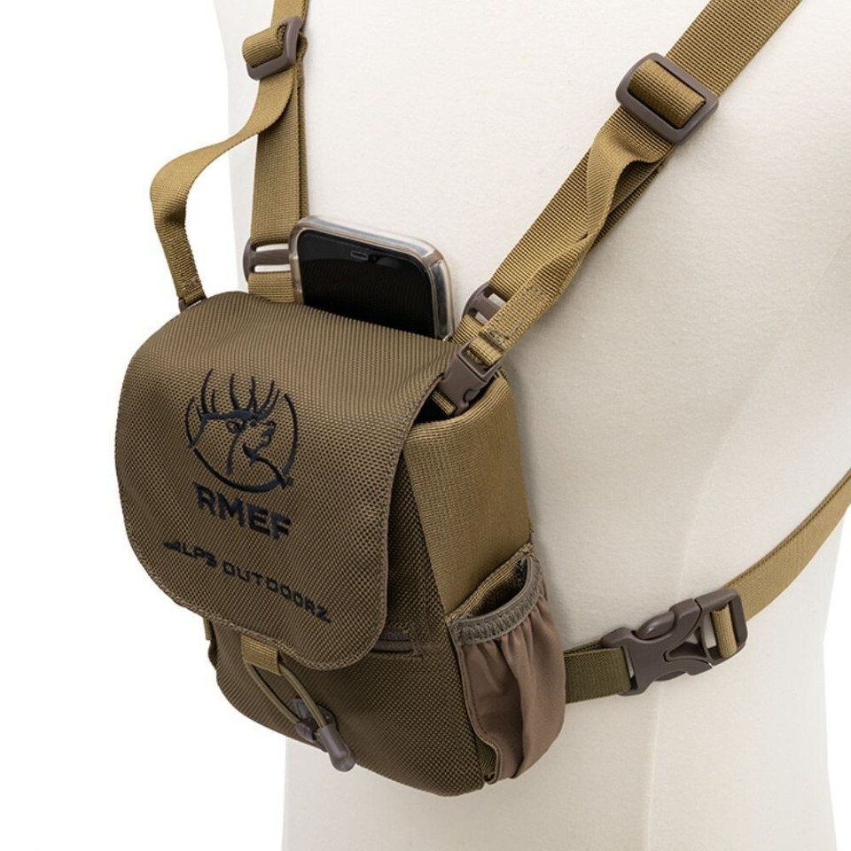 Binocular Harness Case Chest Strap Bag Hunting Optics Gear Pack Safety ...