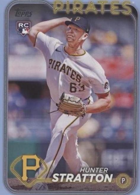 2024 Topps Update Series - Hunter Stratton #US348 Father's Day Powder ...