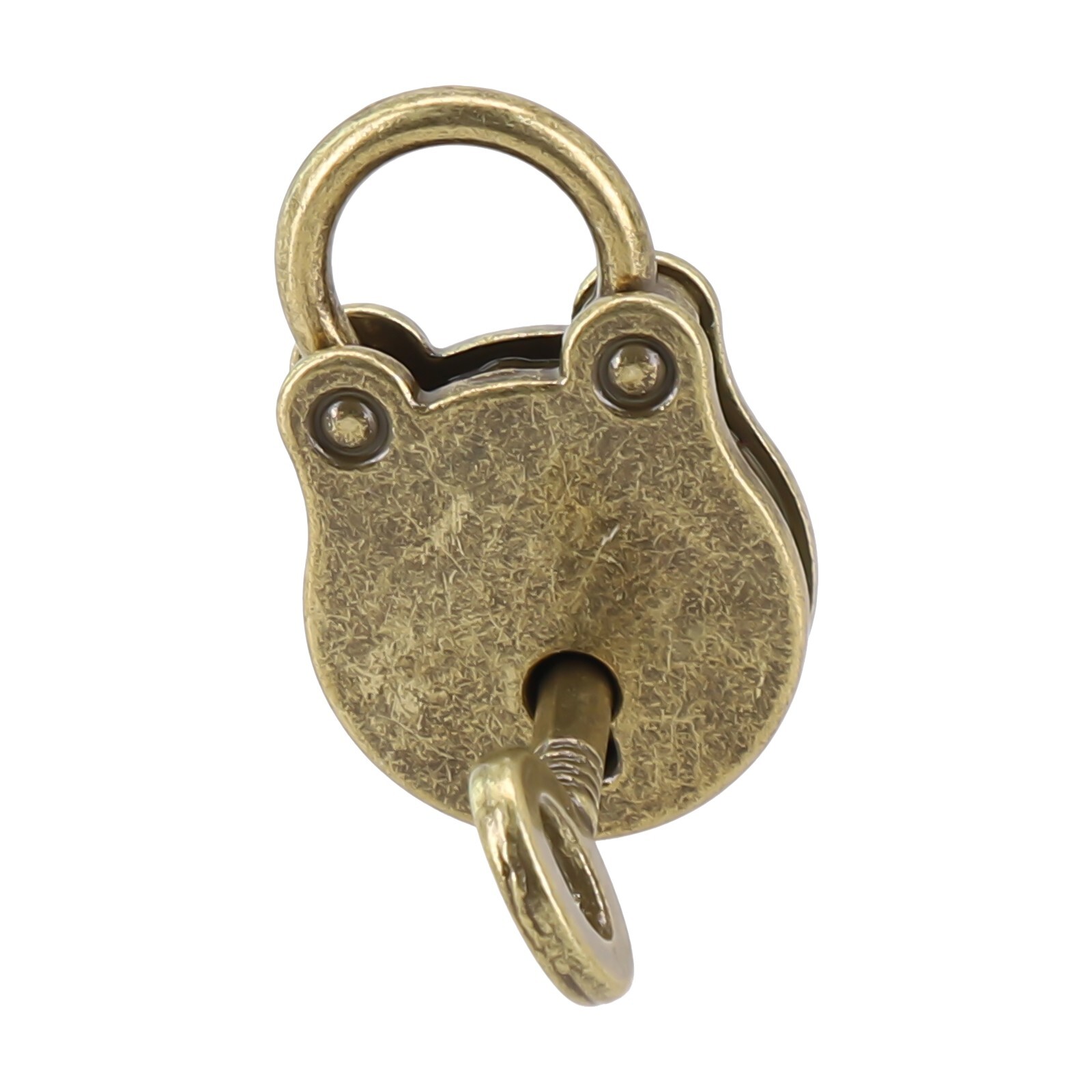 Retro Cartoon Bear Padlock Luggage Padlock Note Lock Buckle Bronze ...