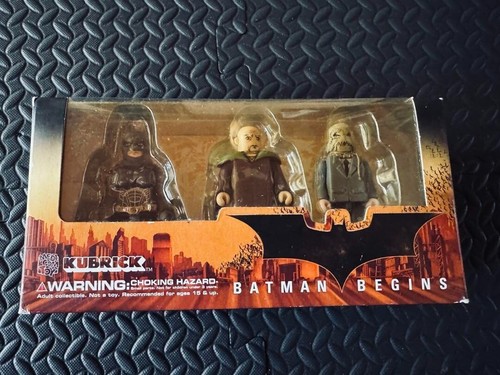 NEW KUBRICK BATMAN BEGINS 3-Figure Set - Unopened | eBay