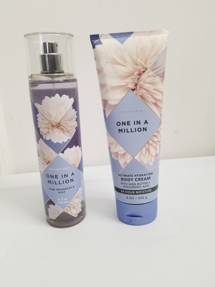 Bath Body Works ONE IN A MILLION Fine Fragrance Mist Set of 2 | eBay