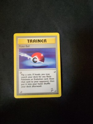 Pokémon TCG Poke Ball Base Set 2 121/130 Regular Unlimited Common | eBay
