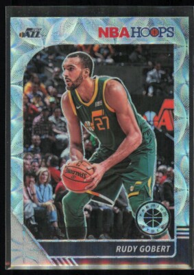 2019-20 Panini NBA Hoops Premium Stock Rudy Gobert Utah Jazz #187 ...