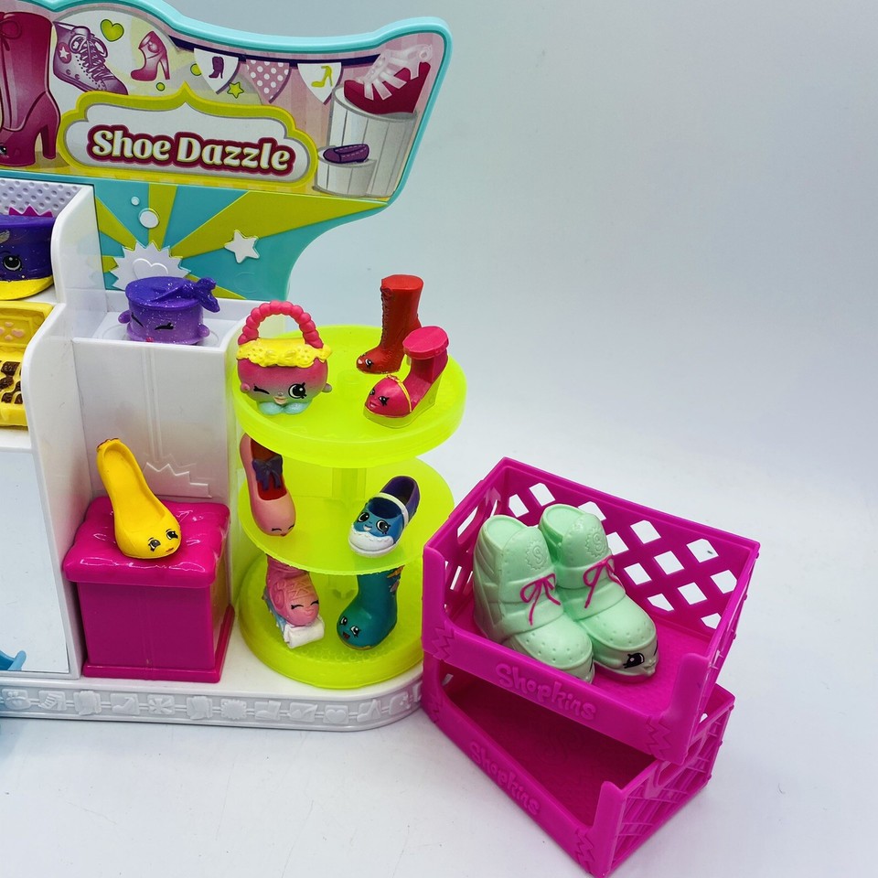 Shopkins Fashion Spree Shoe Dazzle Playset 20 pieces | eBay