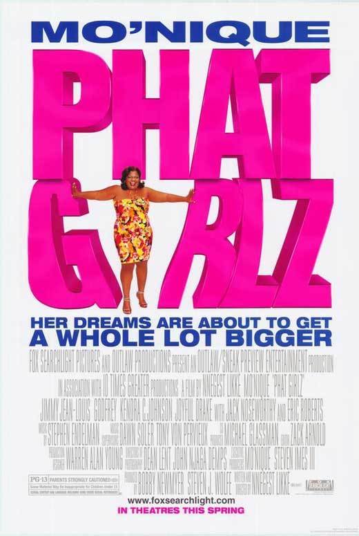 PHAT GIRLZ Movie POSTER 27x40 Mo'Nique Jimmy Jean-Louis Godfrey Jack ...
