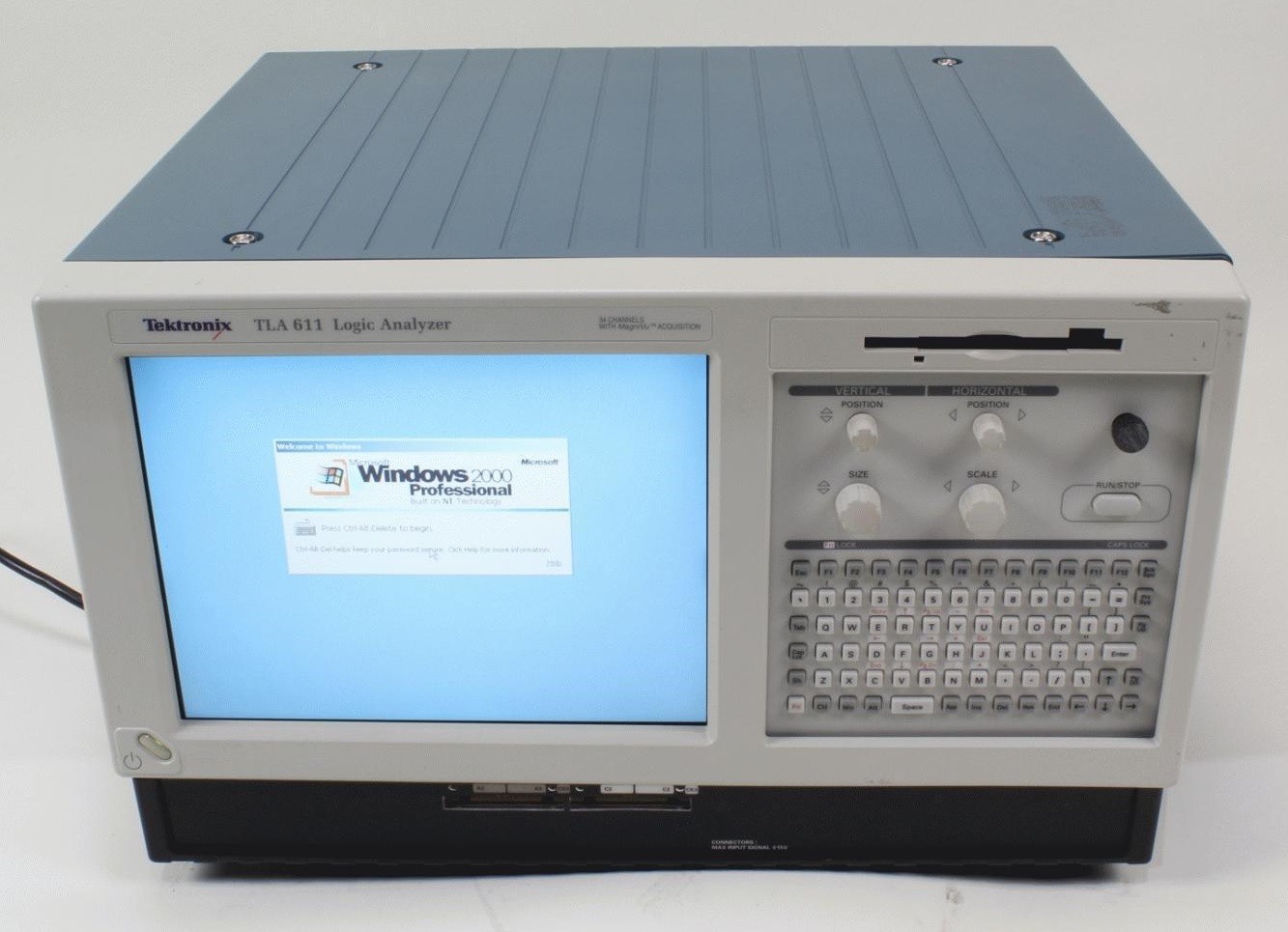 Tektronix TLA611 Logic Analyzer Color Portable 34 Channels 2 GHz Timing ...