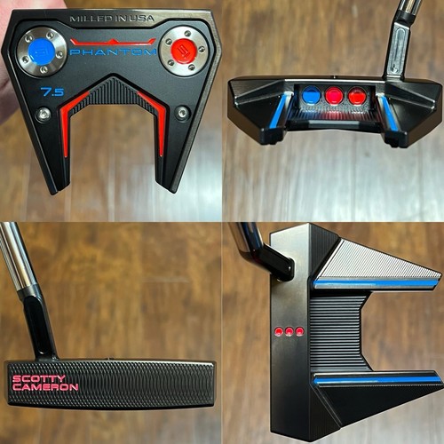 Scotty Cameron 2025 Phantom 7.5 Putter - LH - New - Xtreme Dark - DLC ...