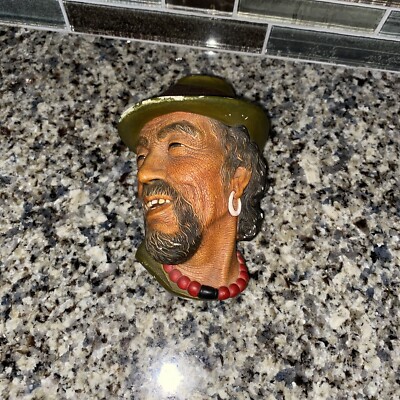 Vintage Bossons England Chalk ware 1965 Congleton Imagical Figure Head ...