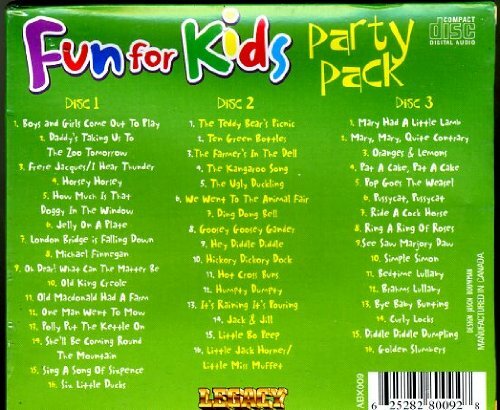 Fun For Kids Party Pack by Various Artists (CD, Dec-2000, Legacy ...