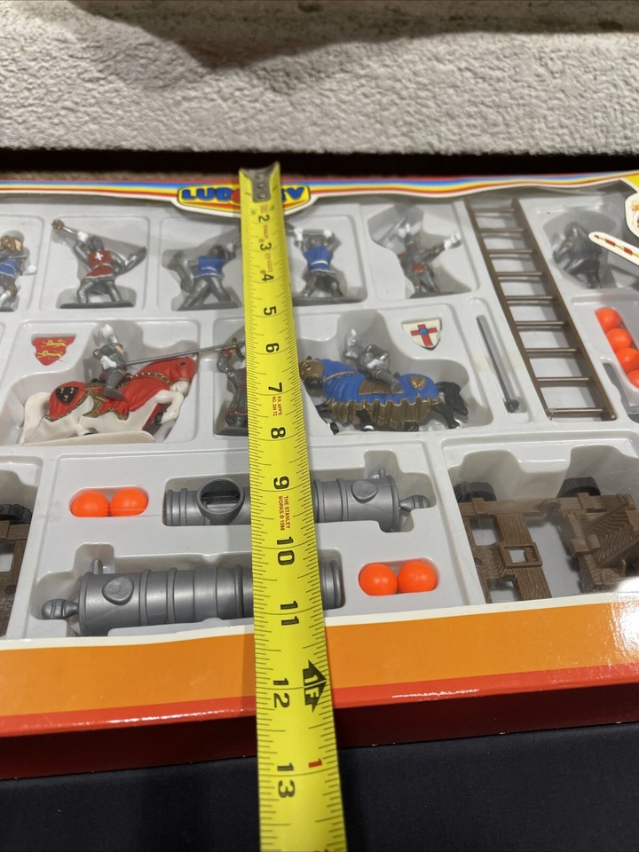 Vintage LUDOREV Medieval Knights Play Set | eBay