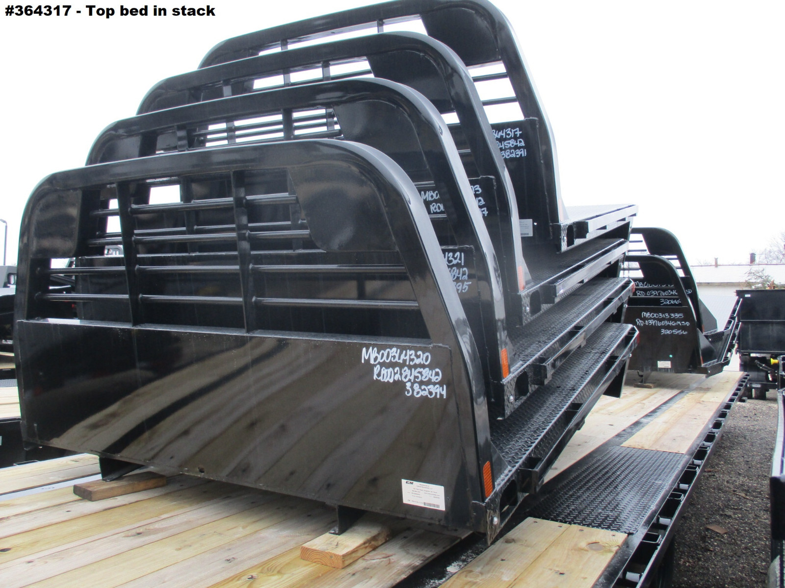 CM Flatbed RD steel body, Fits Long bed Pickup Truck Single Rear Wheel ...