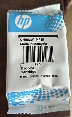 HP 61 (CH562WN#140) Tri-Color Ink Cartridge | eBay