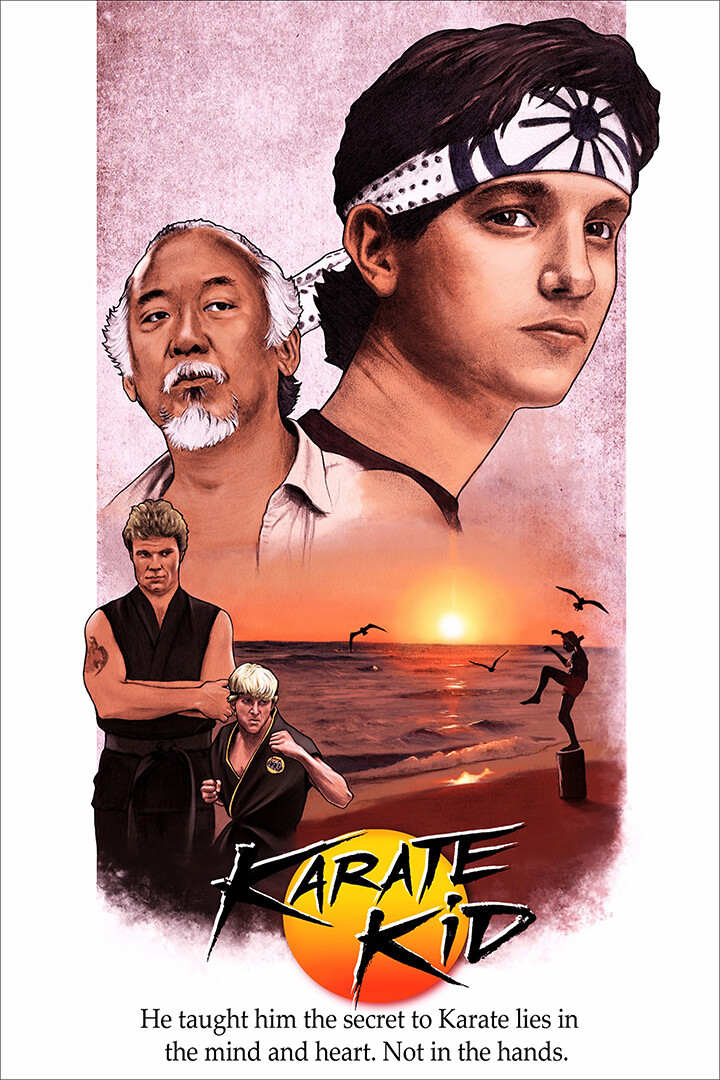 The Karate Kid 1984 Movie Poster