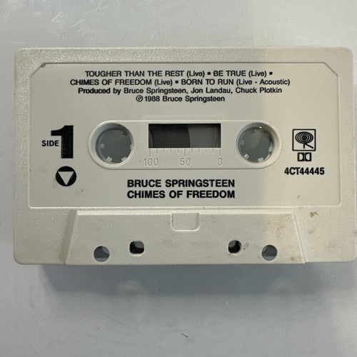 Bruce Springsteen Chimes of Freedom (Cassette) Tape Only | eBay