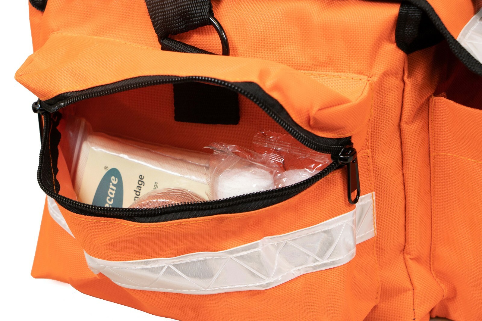 First Responder Paramedic Rescue EMT Trauma Bag Orange 17"x 9"x 7 ...