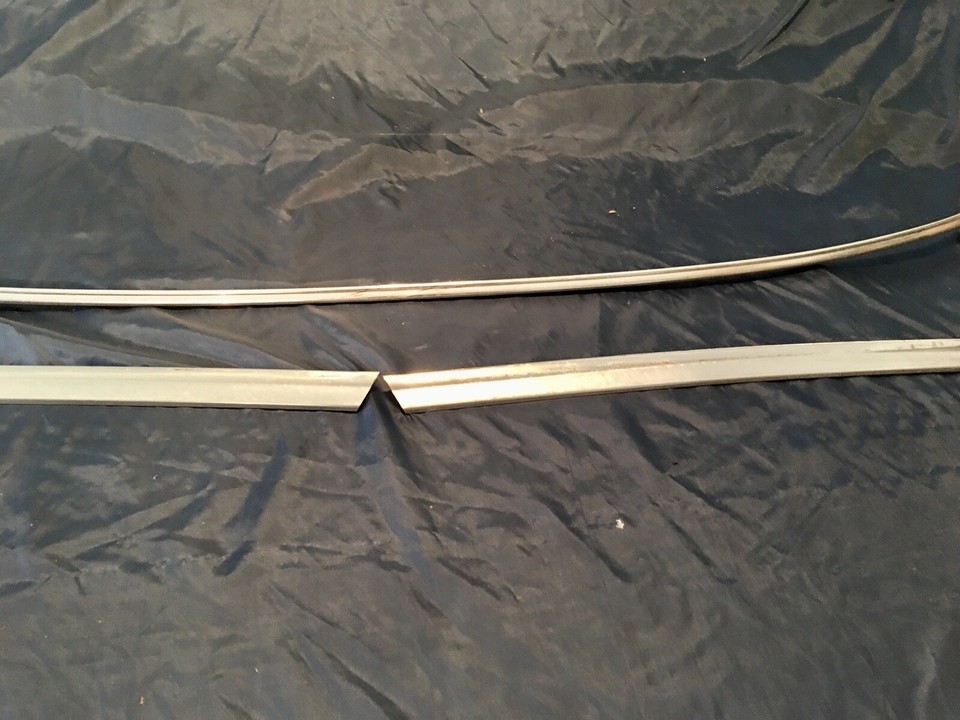 Mercedes R107 450SL 380SL Convertible Front Windshield Molding Trim Set ...