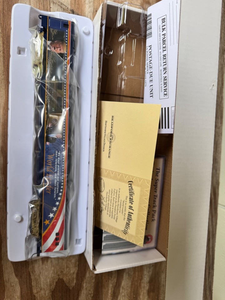 Trump Express Combine Car Hawthorne Village COA | eBay