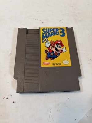 Super Mario Bros. 3 Left Bros Variant Nintendo NES 1990 Authentic ...