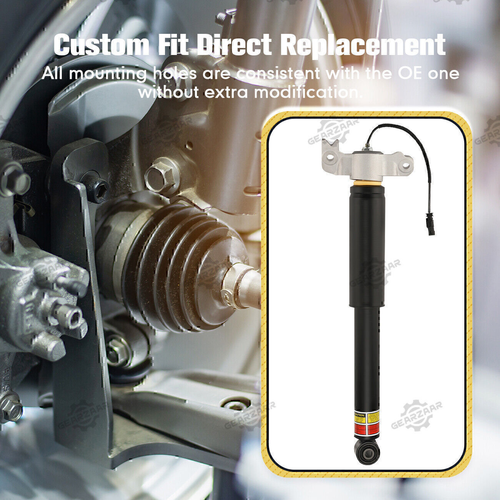 2x Rear Shock Absorbers w/ Electric for Cadillac XTS 2013-19 84326294 ...