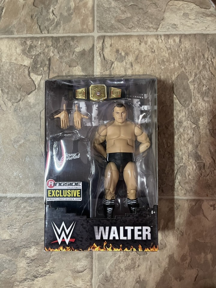 WWE Mattel Elite Ringside Exclusive Walter Figure NXT BRAND NEW ...