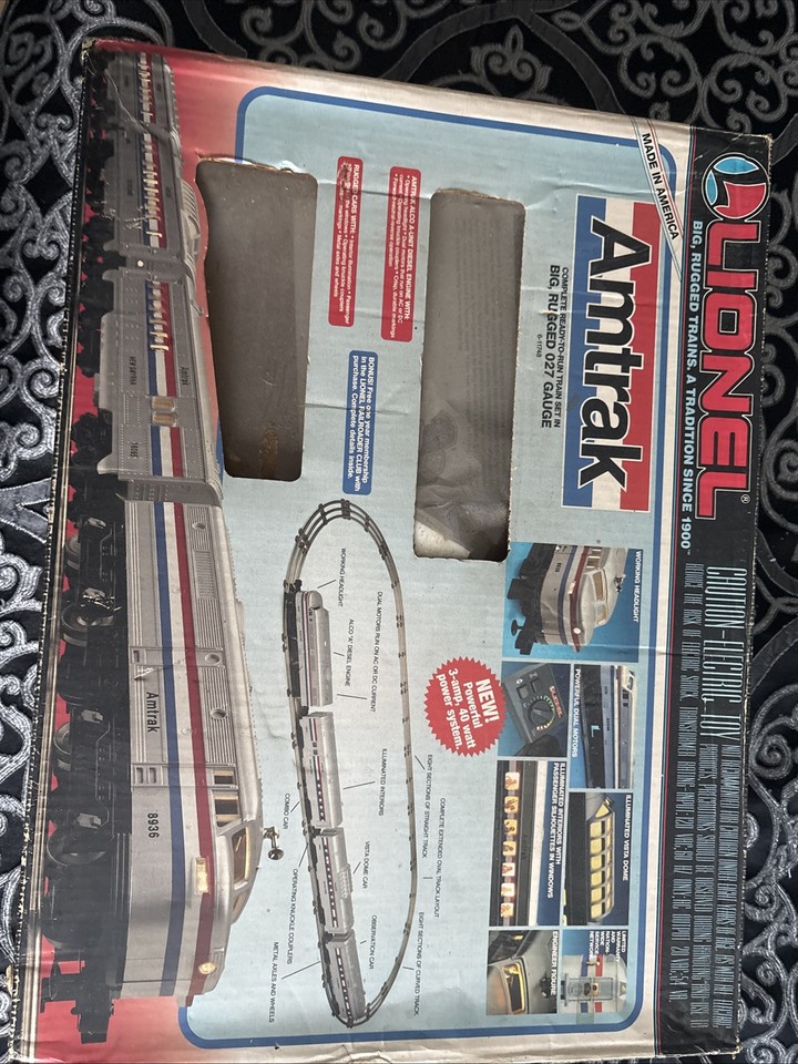 Lionel Amtrak 6-11748 Antique Train Set LNIB! VERY RARE. NEVER USED! | eBay