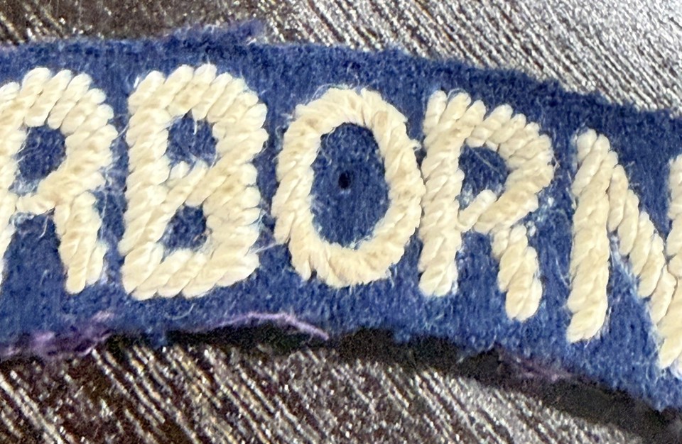 Ww2 82nd Airborne Paratrooper British made tab Patch | eBay