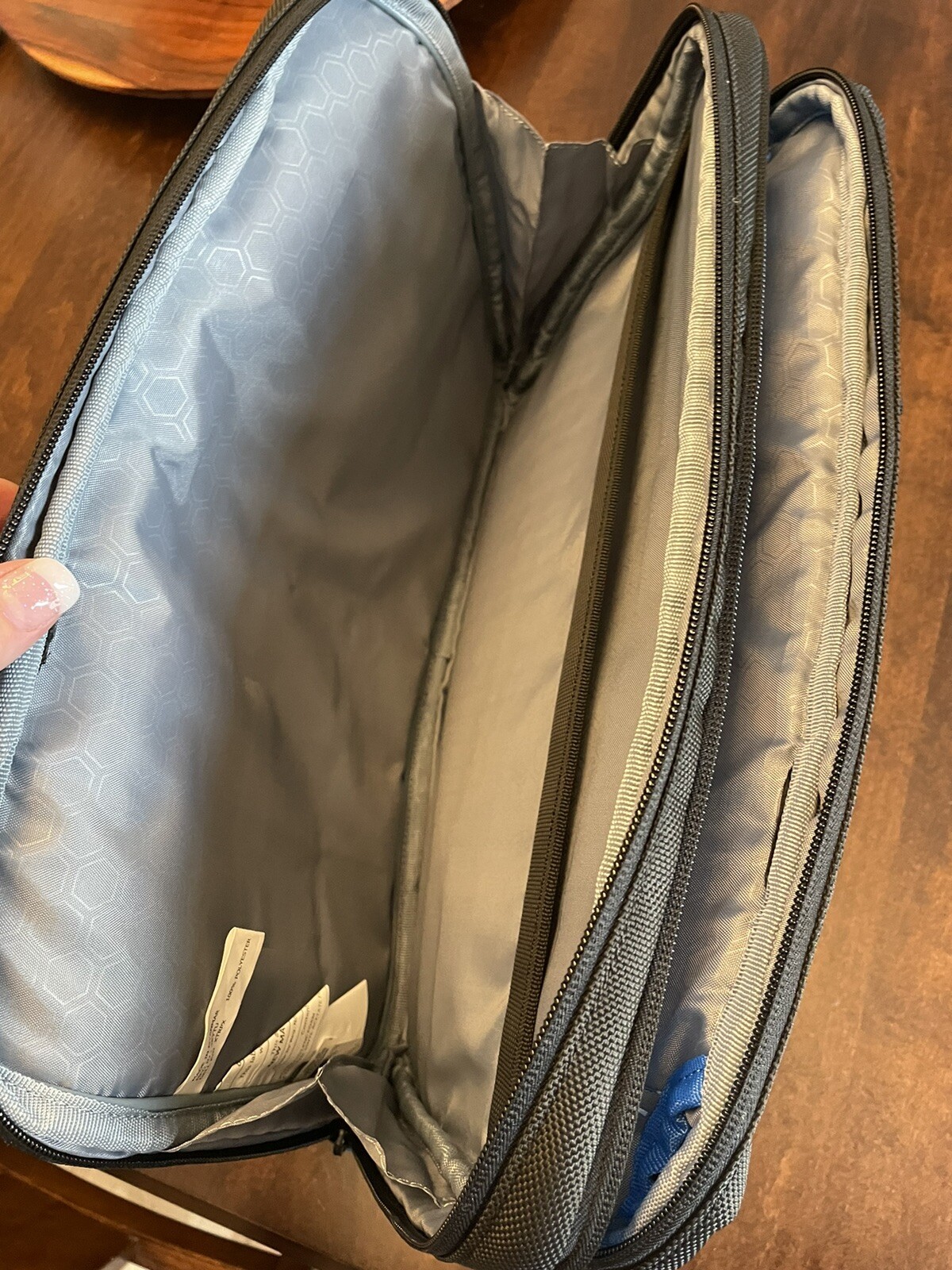 Dell OEM Essential Briefcase Laptop Bag 14.5 in open Laptop Bag | eBay