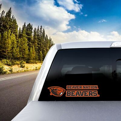 Fanmats 61427 Oregon State Beavers Team Slogan Decal Set | eBay