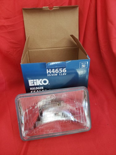 EIKO H4656 sealed beam halogen headlight. Glass lens new in box. Free ...
