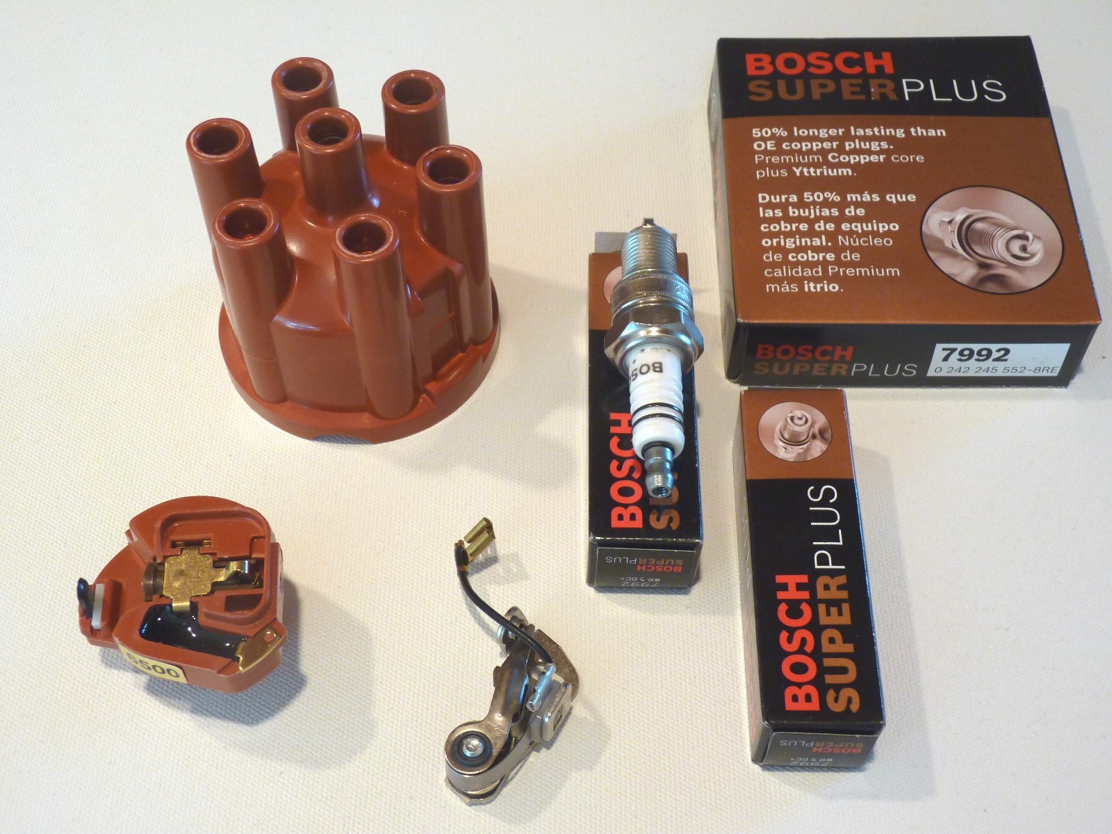 TUNE UP KIT 1969 1970 1971 PORSCHE 911 911T DIST. CAP ROTOR POINTS ...