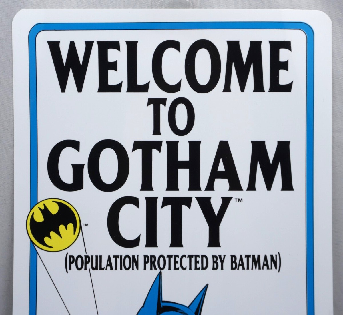 Gotham City Street Signs