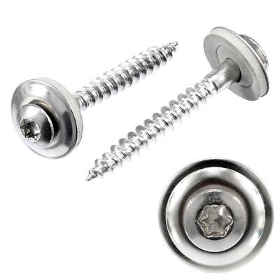 Spenglerschrauben Torx Edelstahl A2 V2A EPDM Dichtscheibe Ø15mm 20 ...