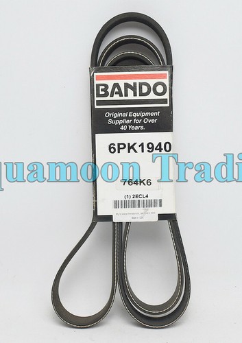 Bando 76.3" 6PK1940 Serpentine Accessory Drive Belt 2ECL4 764K6 ...