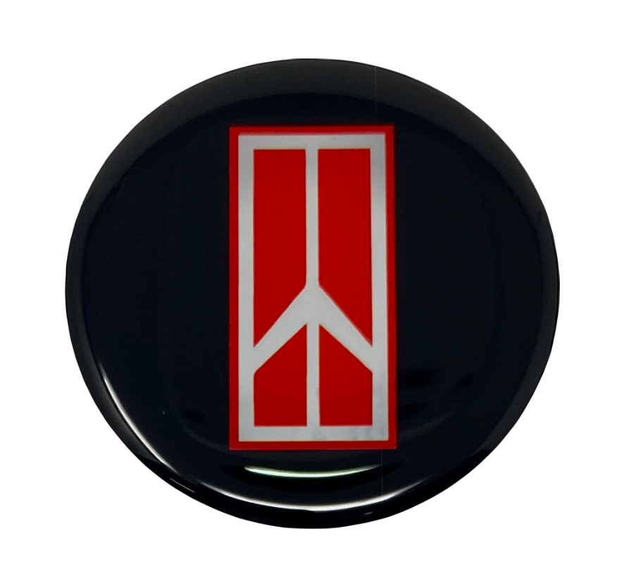 OLDSMOBILE Rocket 88 Cutlass Supreme delta Wheels Center Cap decals ...